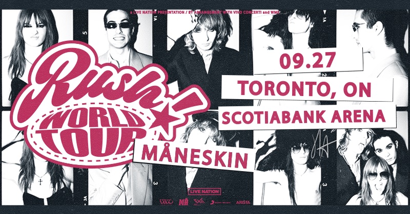 Måneskin Rush! World Tour | 102.1 the Edge