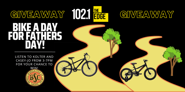 Win A Bike-A-Day For Father’s Day! | 102.1 the Edge