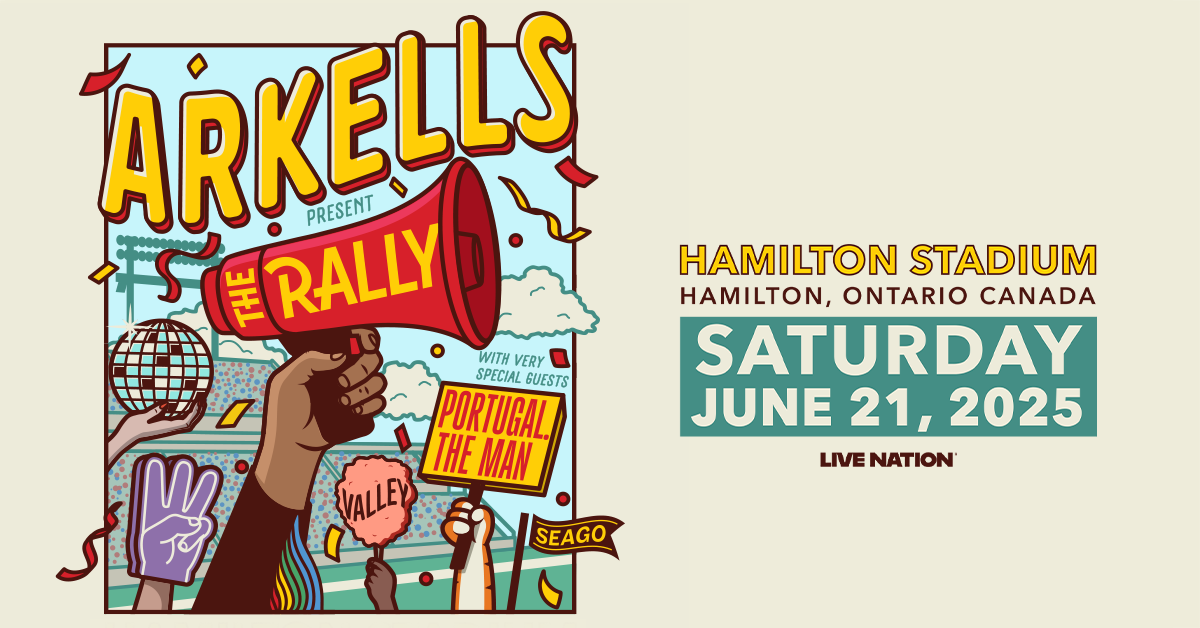 Arkells: The Rally 2025 | 102.1 the Edge