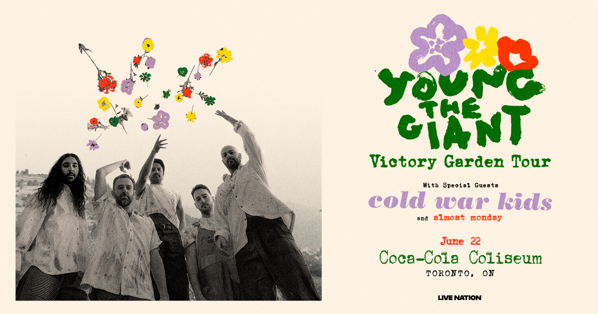 Young the Giant at Coca-Cola Coliseum | 102.1 the Edge